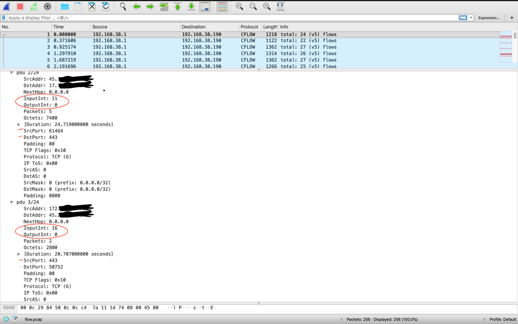Netflow missing interface information - Bugs - VyOS Forums