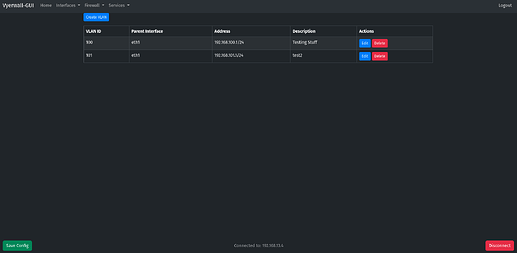 A frontend webgui for Vyos - Vyerwall-GUI - Development - VyOS Forums