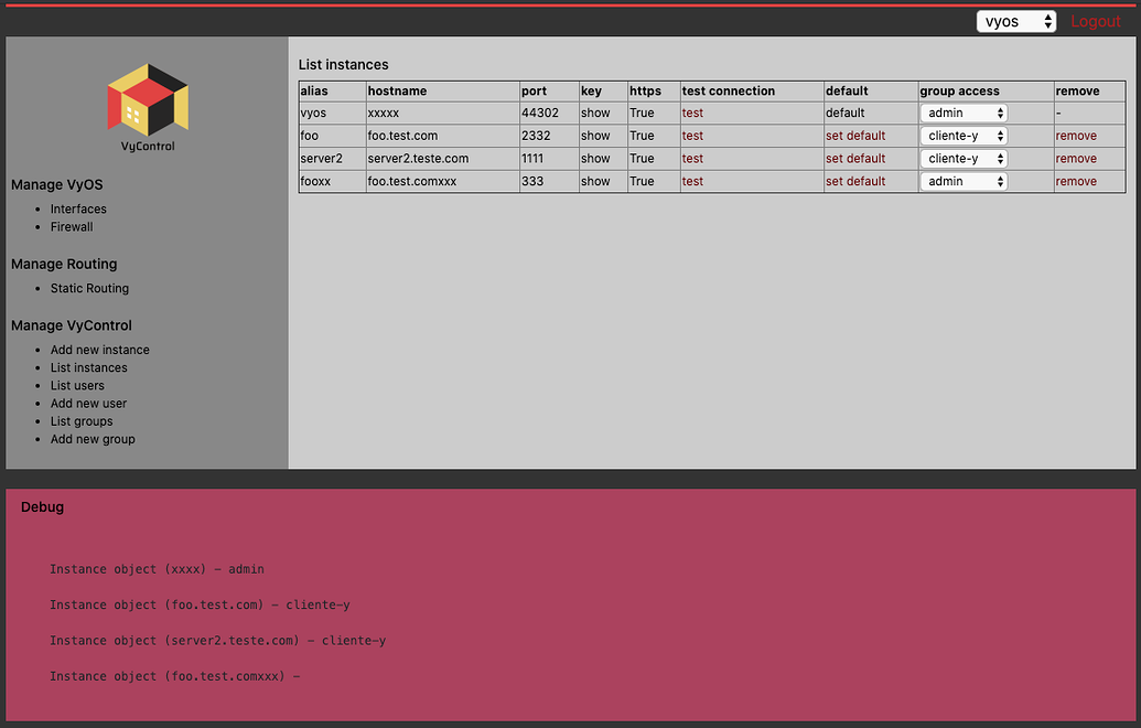 VyCenter Alpha Stage Announcement - VyOS Web Interface - Feature requests - VyOS Forums