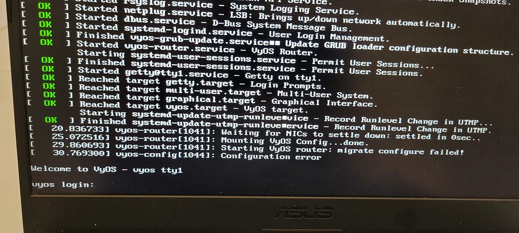 Router doesnt boot up after dynamic dns configuration - Bugs - VyOS Forums Router doesnt boot up after dynamic dns configuration - Bugs - VyOS Forums