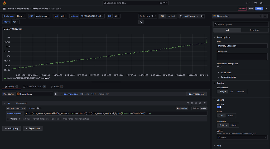 Why memory utilization keeps increasing - General questions - VyOS Forums